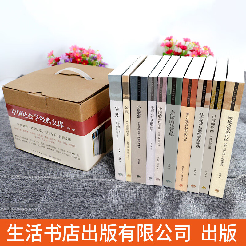 小镇喧嚣 中国社会学经典文库 13册 当代中国社会分层 毅著迎检开 中国社会学经典文库十册