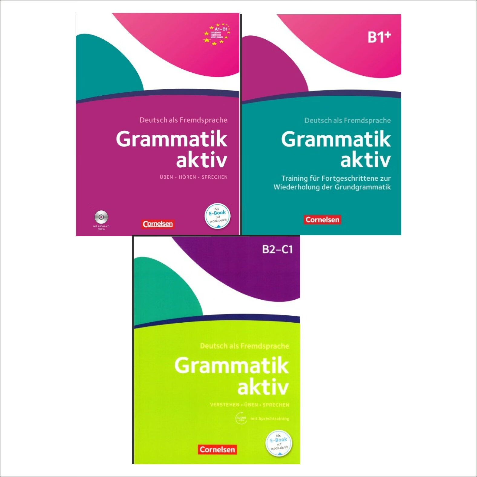 德语语法Grammatik aktiv A1-B1 B1+ B2-C1 A1-B1