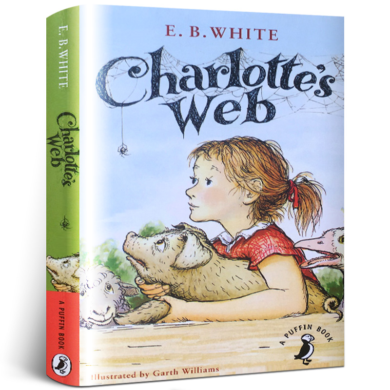 夏洛的网英语原版charlotte’sweb纽伯瑞大奖作品EBWhite怀特