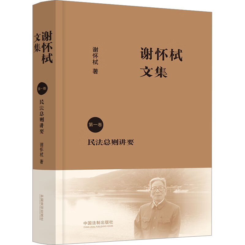 谢怀栻文集 第1卷 民法总则讲要