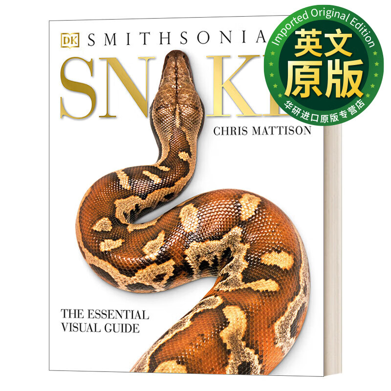 Snake DK 蛇类百科 英文版 进口英语原版书籍 英文原版