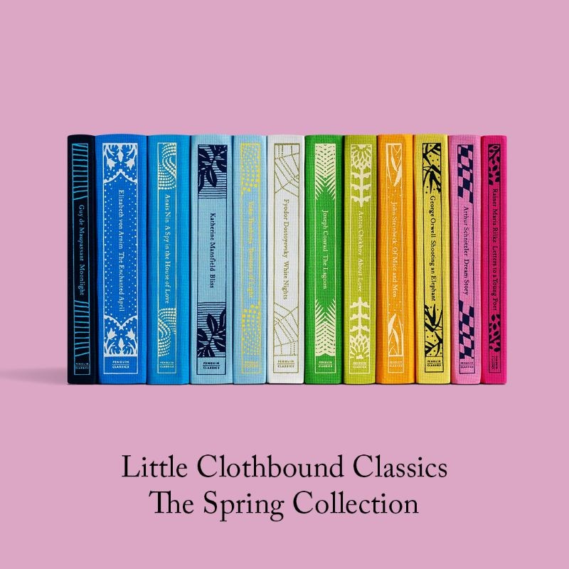 2023 企鹅小布纹经典系列12本套装 春季布面版套装 Penguin Little Clothbound Classics Box Edition 12 copies