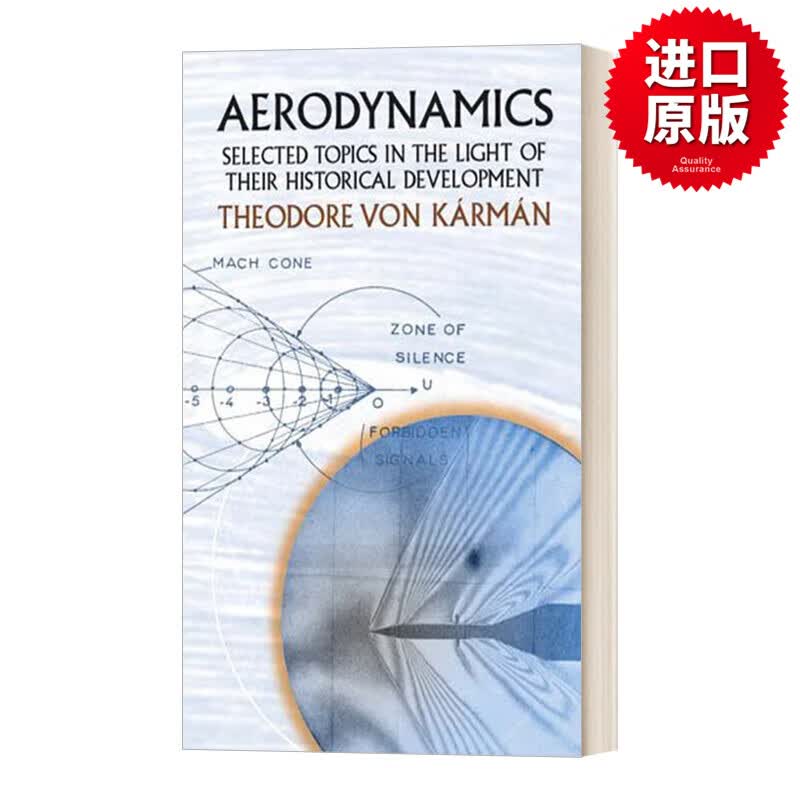 英文原版 Aerodynamics Selected Topics in the Light of Their Historical Development 空气动力学 英文版 进口英语原版书籍