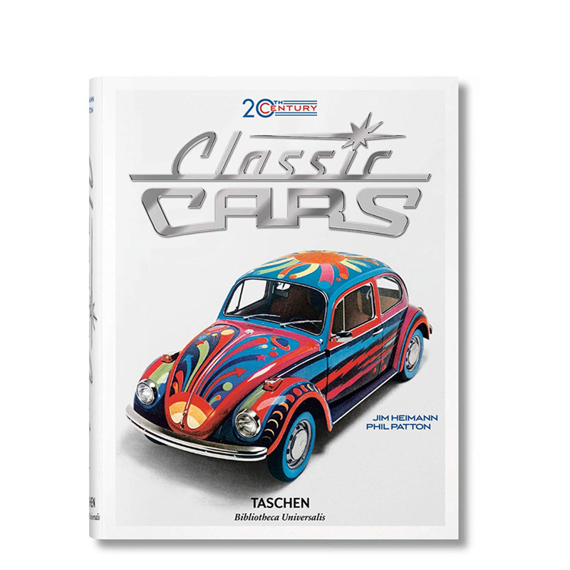 【少量库存】TASCHEN塔森20th Century Classic Cars[图书馆系列]20世纪经典汽车产品设计进口原版图书