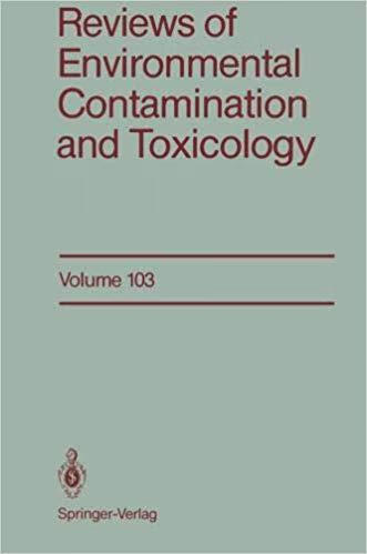 Reviews of Environmental Contamination and Toxicology