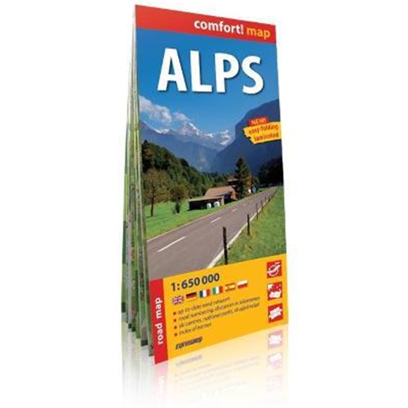 comfort! map Alps