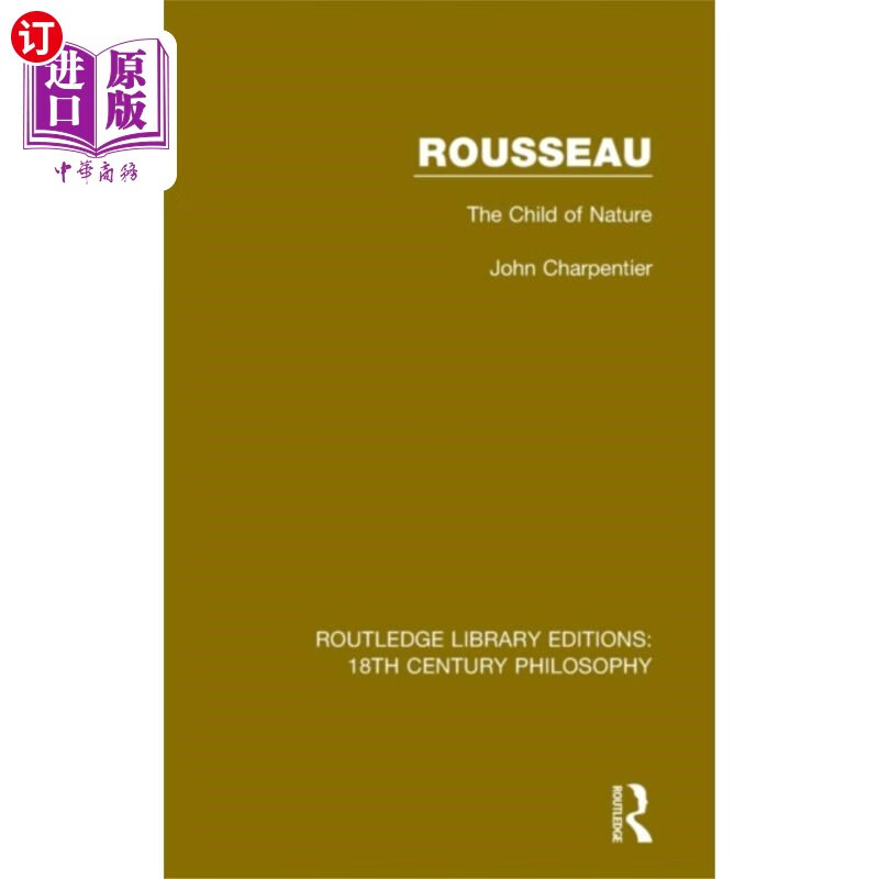 海外直订Rousseau 卢梭