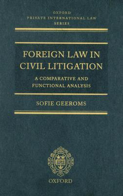 Foreign Law in Civil Litigation: A Comparative