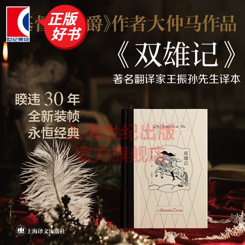 双雄记 大仲马 王振孙 法国文学 上海译文出版社