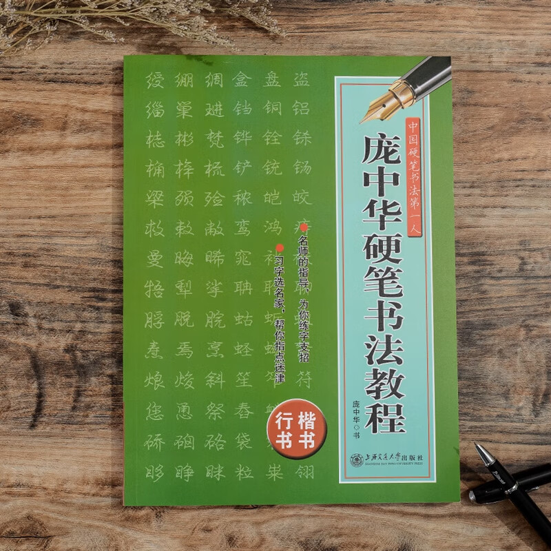 庞中华硬笔书法教程/硬笔行书楷书字帖钢笔书法教程技法讲解入门 法讲解入门 法讲解入门