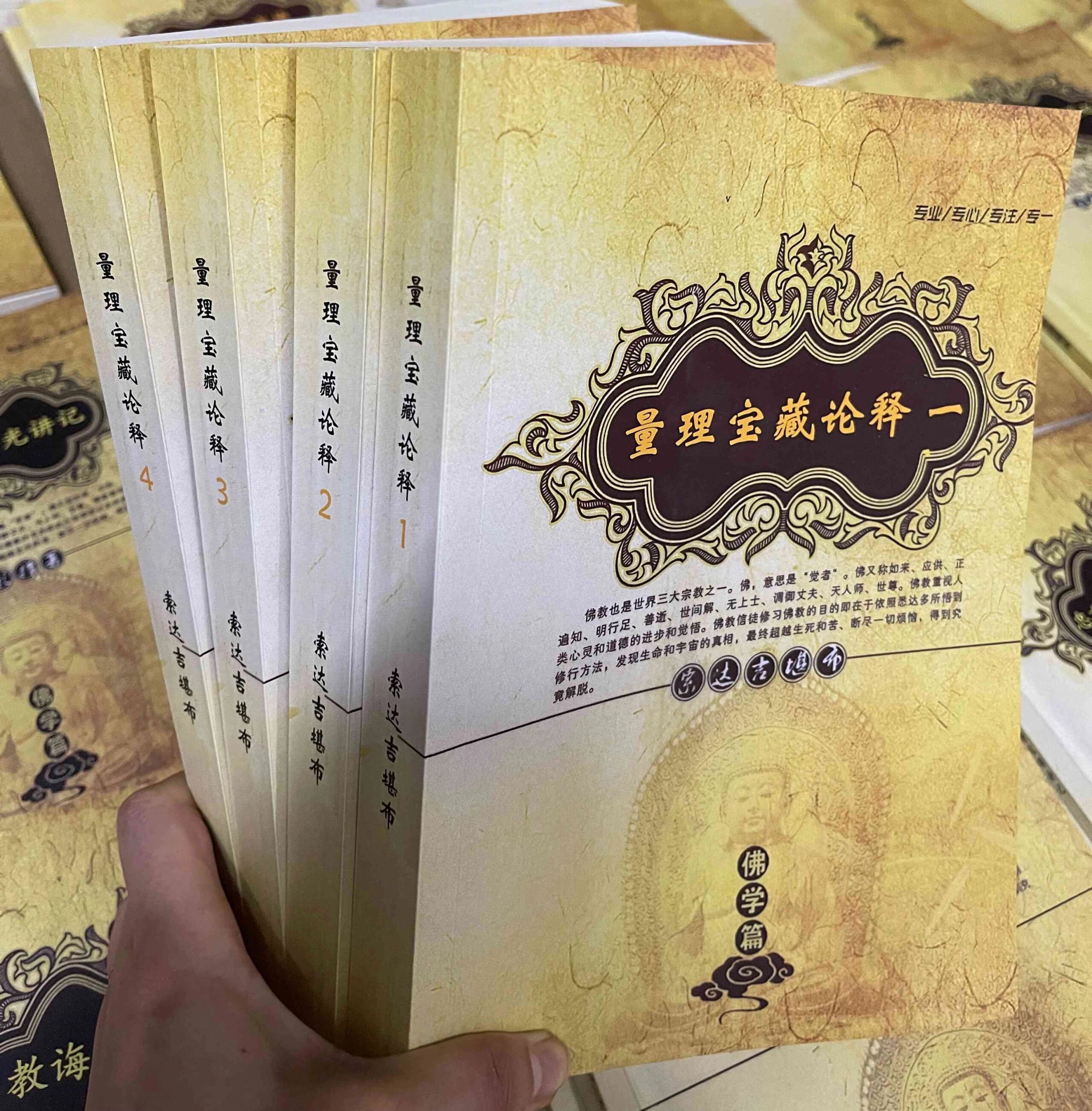 量理宝藏论释1-4册1-84课