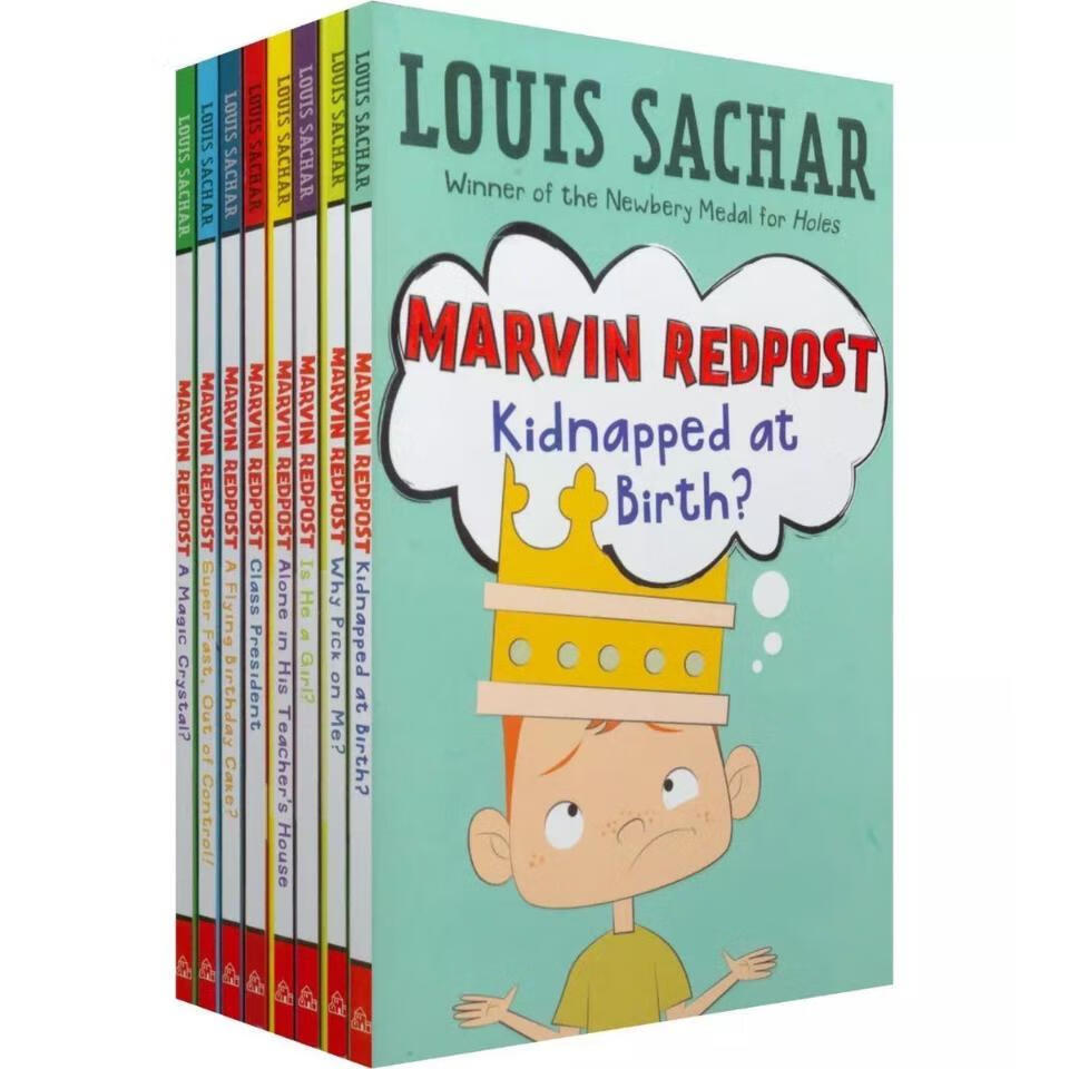 Marvin redpos 麻烦精马文8册 赠音频