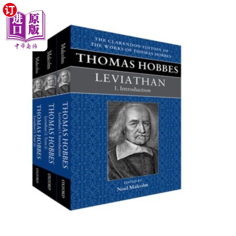 海外直订Thomas Hobbes: Leviathan 托马斯·霍布斯:利维坦