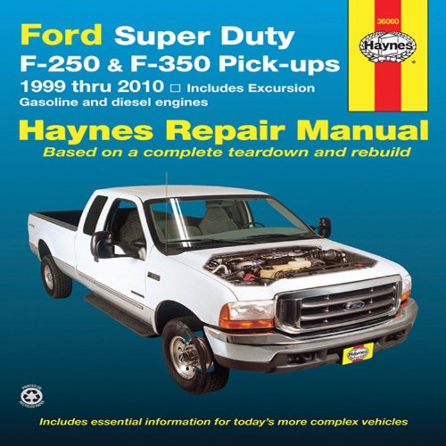 Ford Super Duty F-250 & F-350 Pick-ups 1999 Thru 2010
