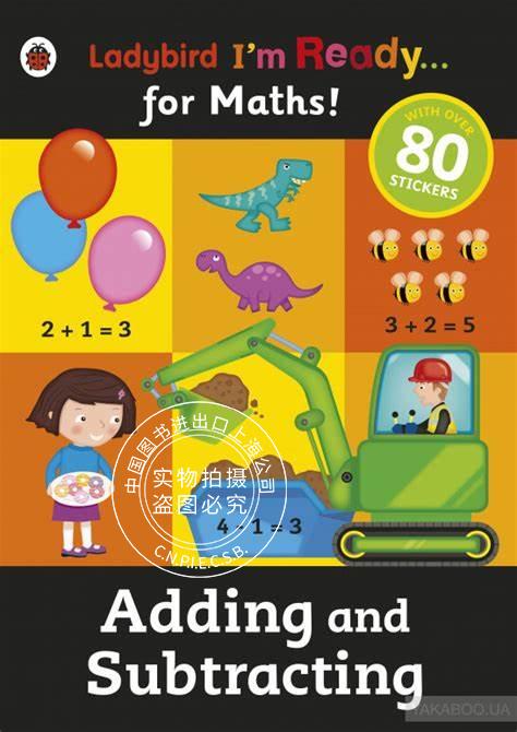 现货 I'm Ready for Maths Sticker Workbook Addin