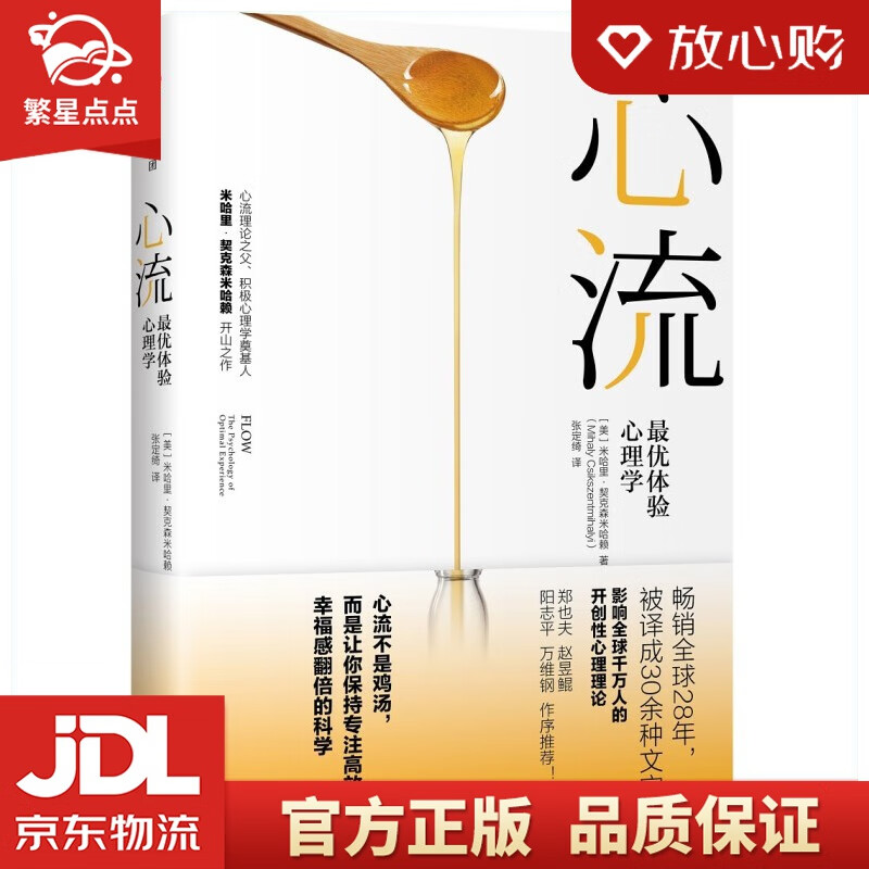 心流 最优体验心理学 心流理论之父 米哈里契克森米哈赖开山之作 中信出版社
