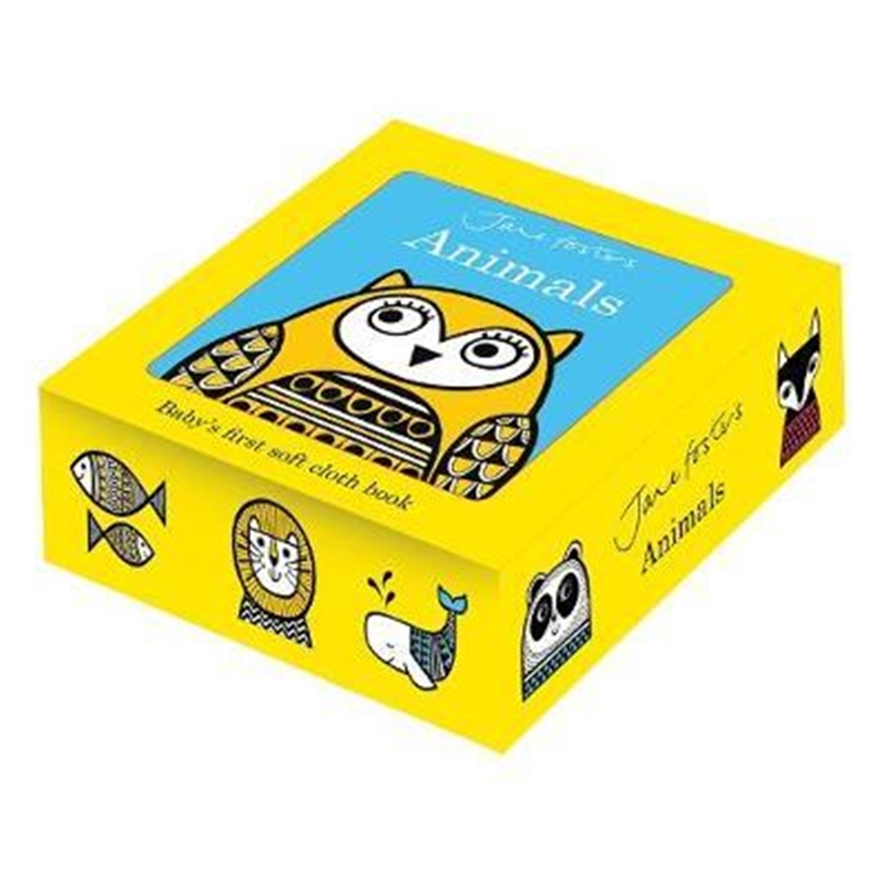 Jane Foster's Animals cloth book