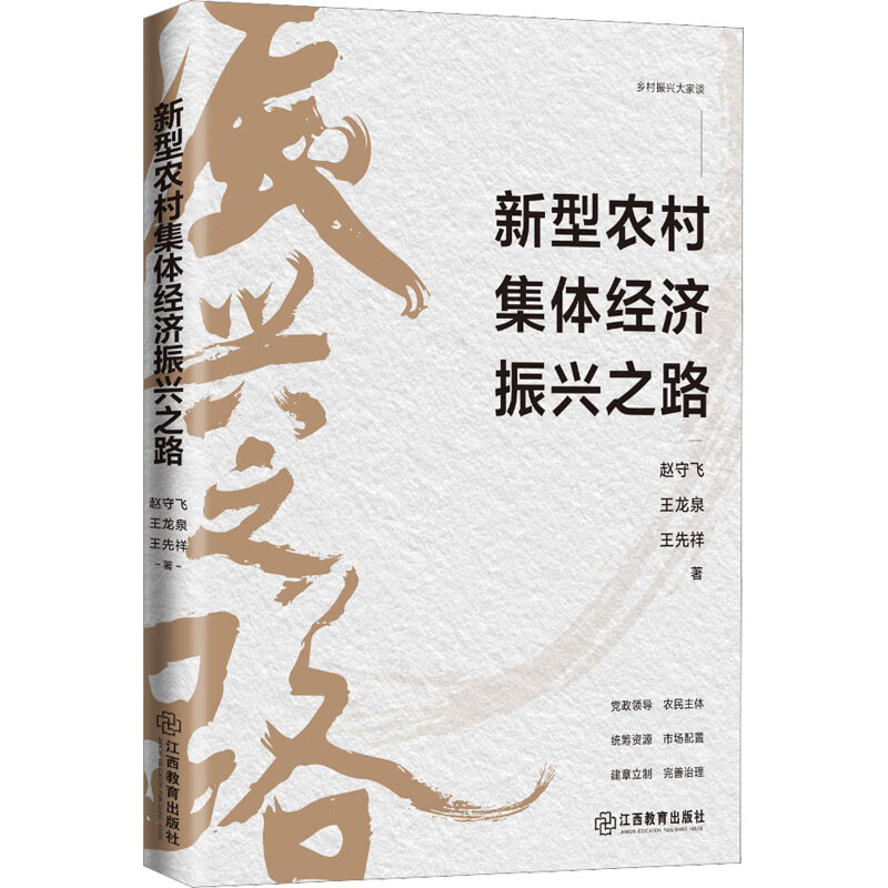 预售 新型农村集体经济振兴之路 赵守飞,王龙泉,王先祥 书籍 图书
