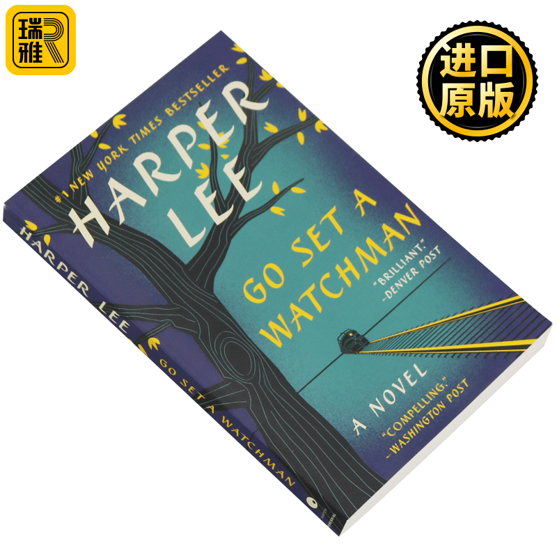 英文原版 Go Set a Watchman 设立守望者 守望之心 英文杀死一只知更鸟续 英文版 Harper Lee哈珀&middot;李 原版小说 进口原版英语书籍畅销书
