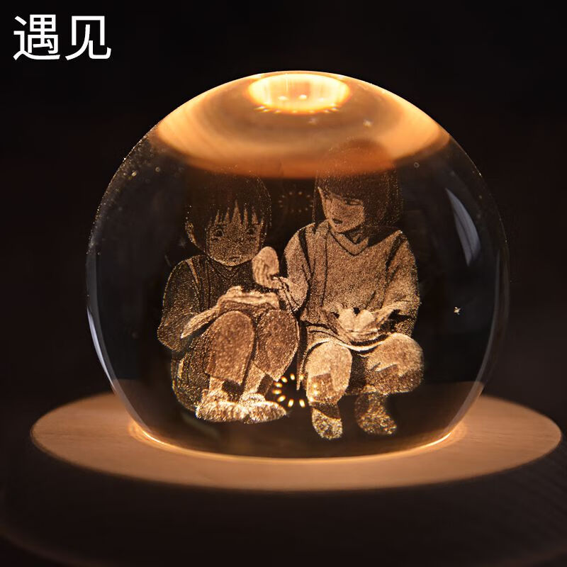 千与千寻八音盒宫崎骏周边摆件音乐盒白龙生日礼物儿童节女生 千寻白龙纯音乐遇见