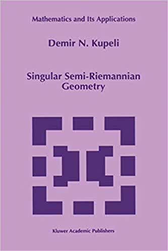 Singular Semi-Riemannian Geometry