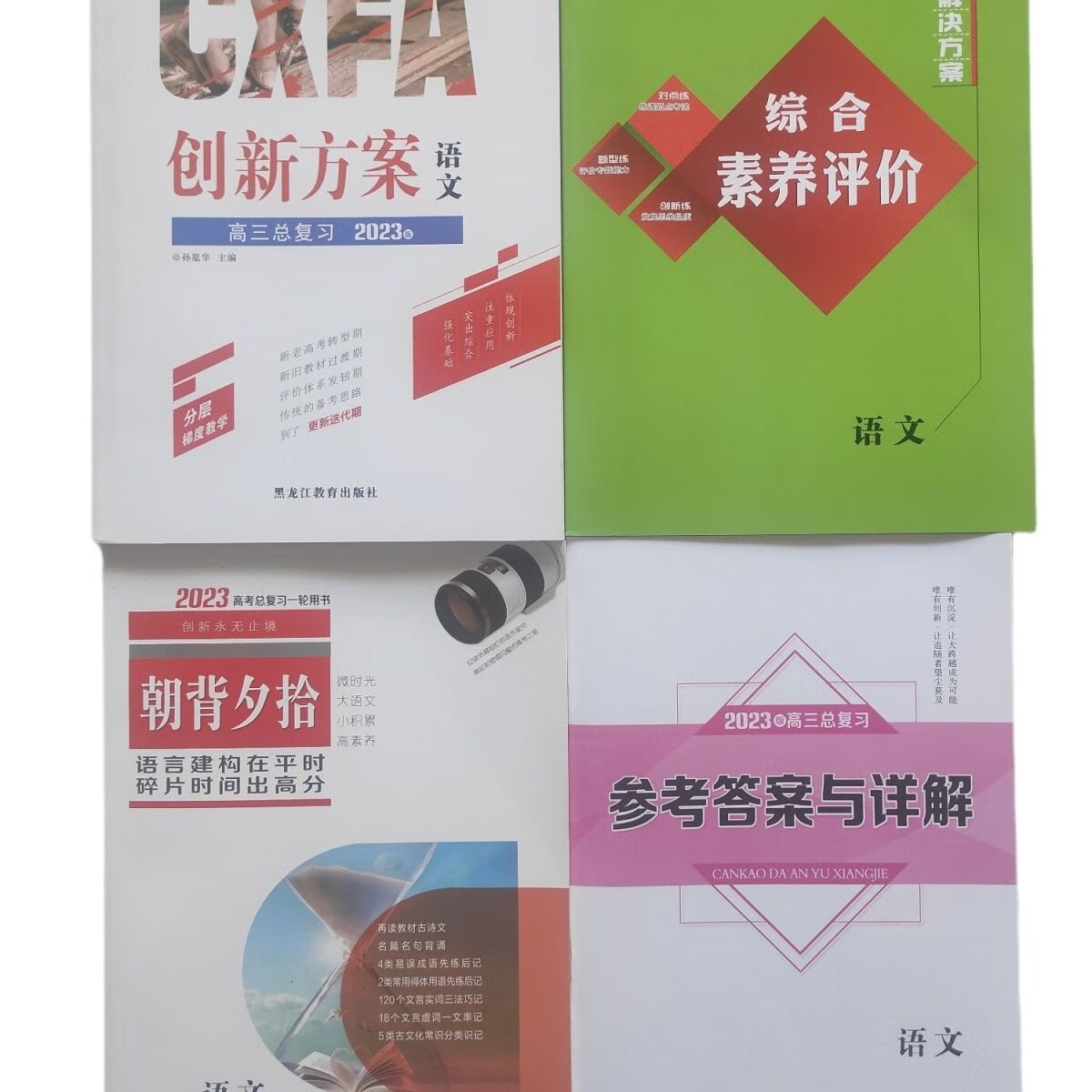创新方案2023人教版语文 高三总复习 老高考地区使用 高三总复习语文朝背夕拾