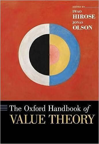 牛津价值理论手册 The Oxford Handbook of Value Theory
