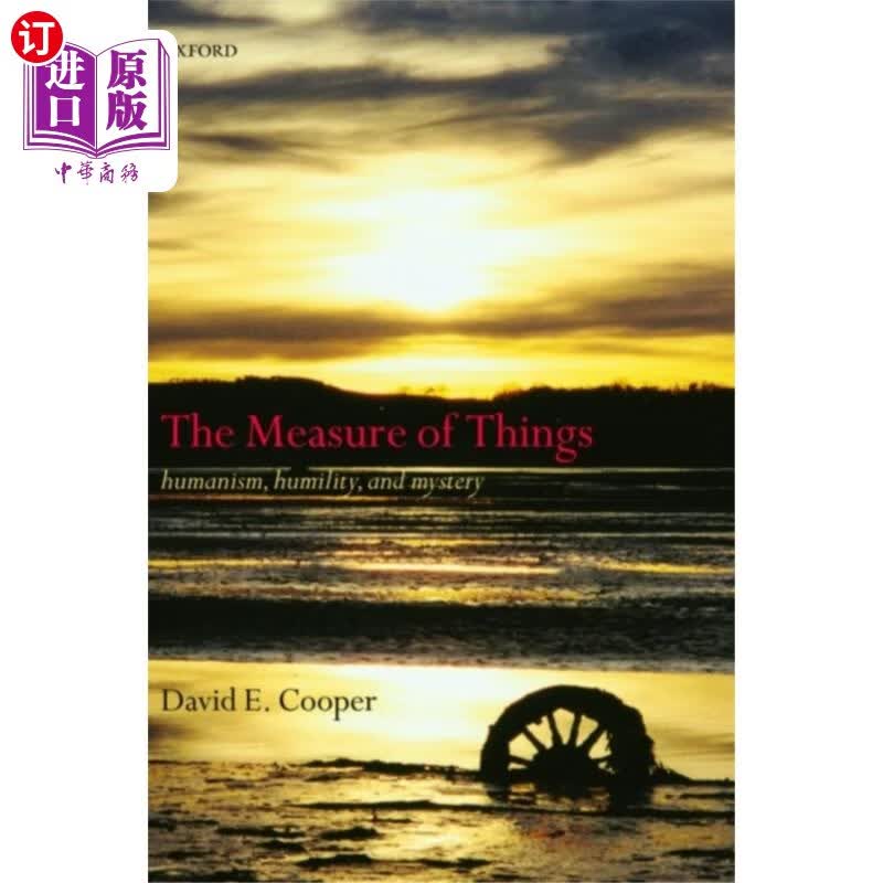 海外直订Measure of Things 衡量事物