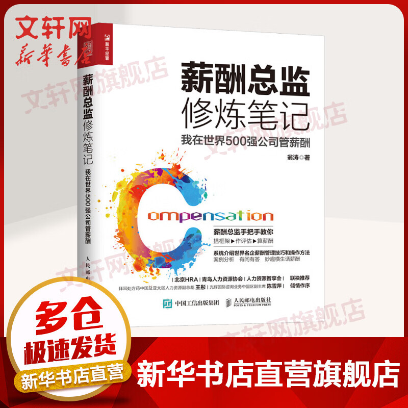 薪酬总监修炼笔记 我在世界500强公司管薪酬 HR人力资源管理 薪酬总监手把手教你搭框架作评估算薪酬