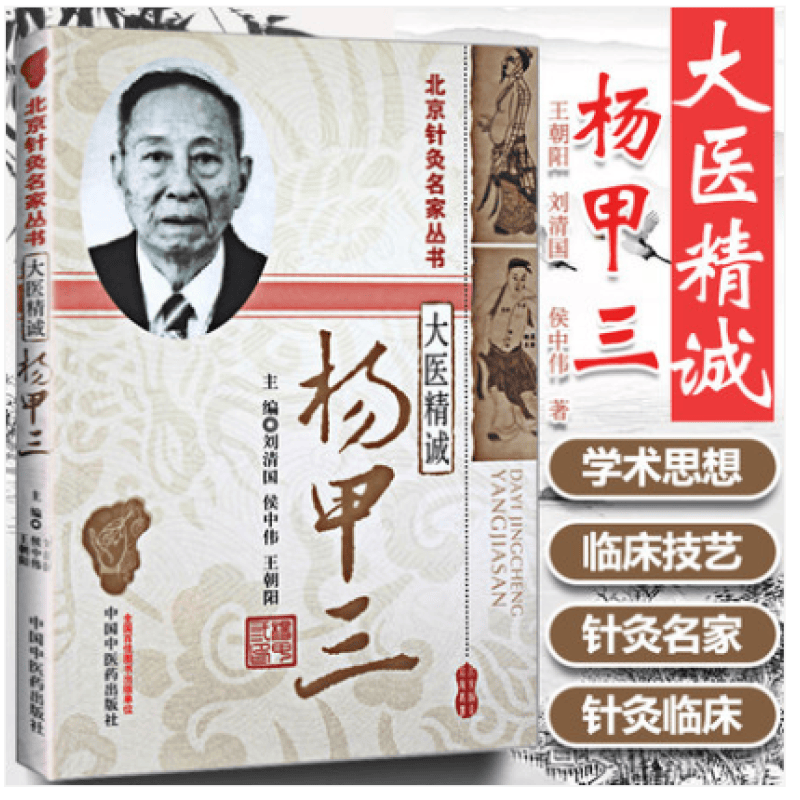 大医精诚—杨甲三（北京针灸名家丛书） 刘清国,侯中伟,王朝阳 中国中医药出版社 中医医学书 中医临床
