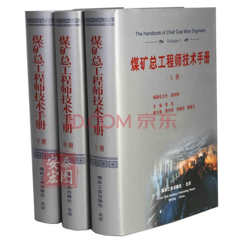 煤矿总工程师技术手册（上中下册）袁亮主编 煤炭工业出版社 总工手册 煤矿总工图书9787502035211 煤矿总工程师技术手册（共3册）