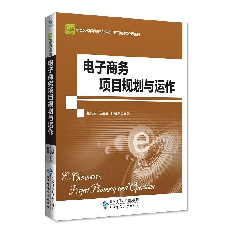 电子商务项目规划与运作 杨清云 北京师范大学出版社