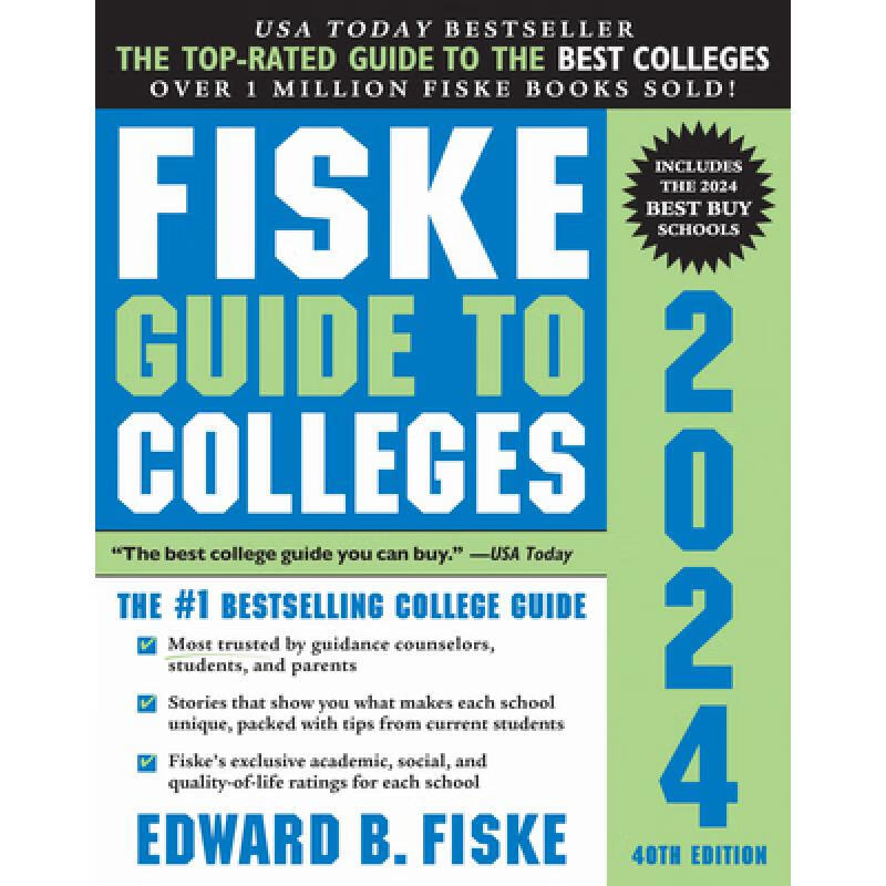 费斯克美国大学入学指南2024 Fiske Guide to Colleges 2024