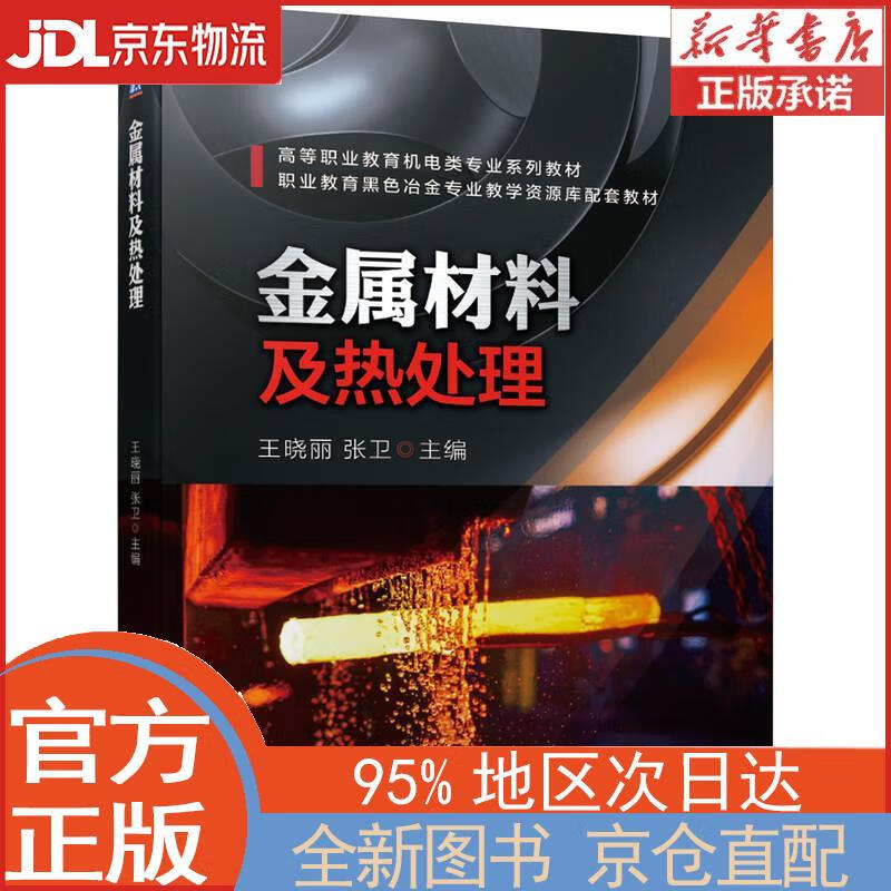 【全新畅销书籍】金属材料及热处理 王晓丽，张卫 机械工业出版社