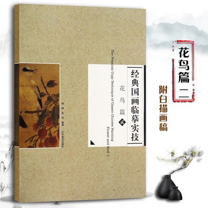 经典国画临摹实技 花鸟篇2 杨柳等编著 花鸟画国画技法 辽宁美术出版社 撷取宋人花鸟画当中具有代表性的不同风格