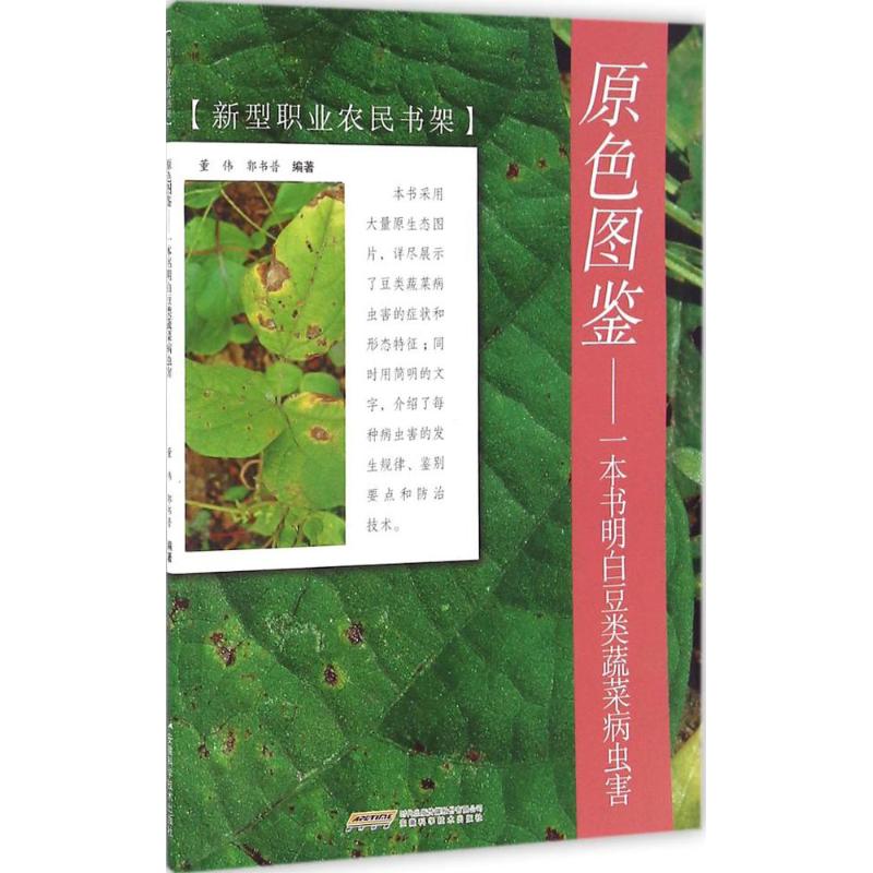 原色图鉴一本书明白豆类蔬菜病虫害
