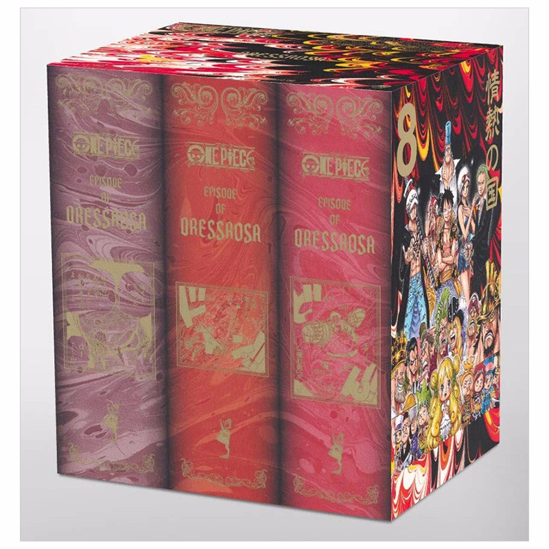 海贼王 第三部EP8盒装 热情之国篇 71-80卷 尾田荣一郎 ONE PIECE 日版漫画善本图书
