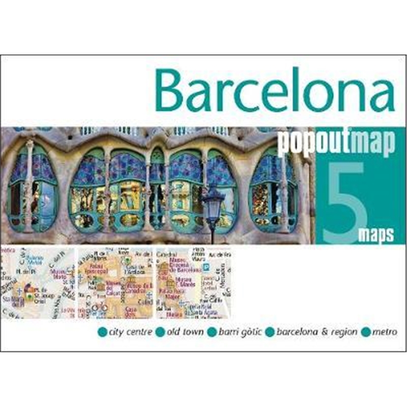 Barcelona PopOut Map