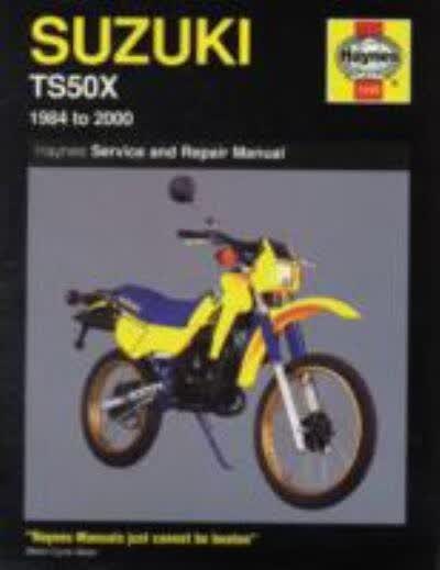 Suzuki TS50X (84 - 00) Haynes Repair Manual