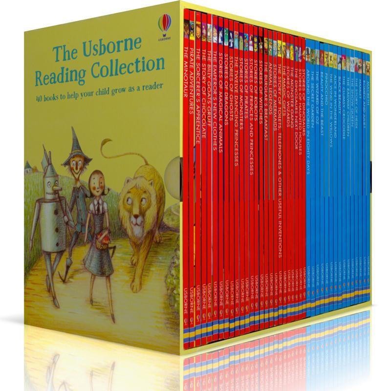 The Usborne Reading Collection我的第三个图书馆（40册）3-6岁桥梁书