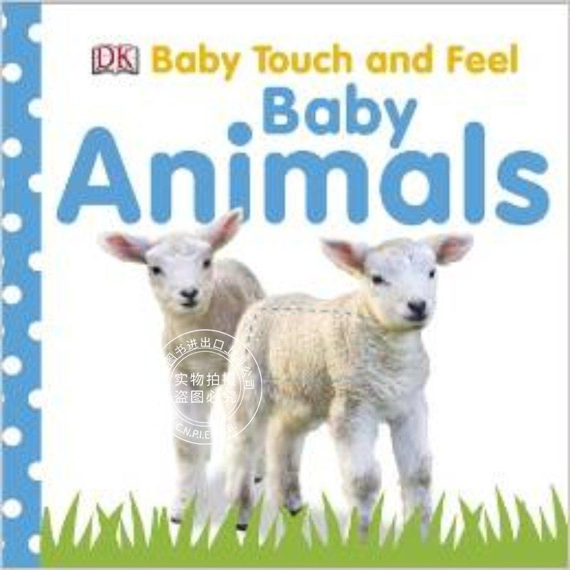 现货 婴儿 摸摸书 动物 英文原版 BABY TOUCH AND FEEL BABY AN