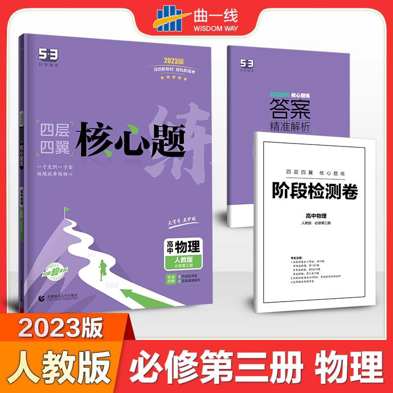 一线 高一下四层四翼核心题练高中物理 必修第三册 人教版 新教材高中同步2023版五三