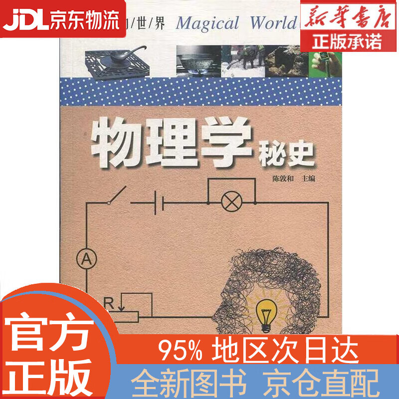 【全新畅销书籍】神奇的世界——物理学秘史（全彩图解版） 陈敦和 上海科学技术文献出版社