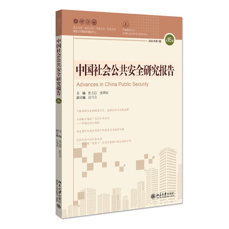 中国社会公共安全研究报告·第16辑