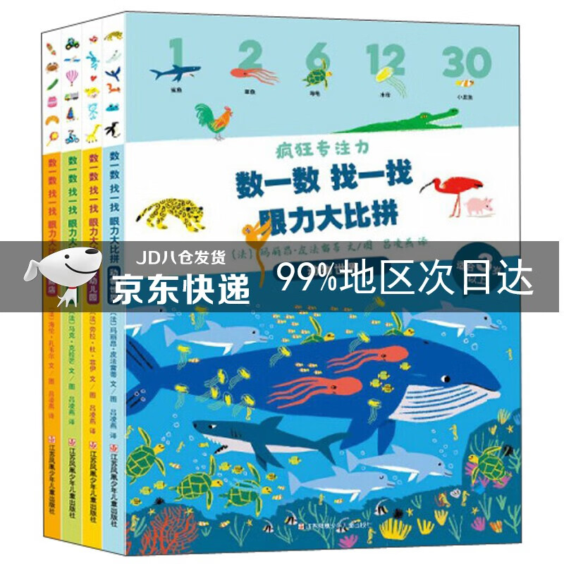疯狂专注力（全4册）