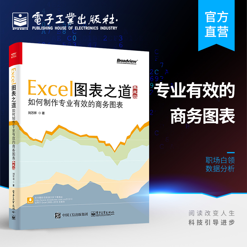 Excel图表之道 如何制作专业有效的商务图表 典藏版 刘万祥著 excel表格设计制作