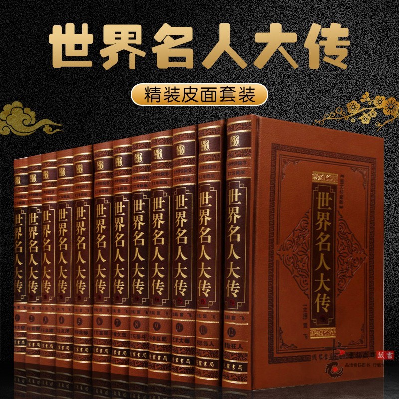 世界名人大传中外名人传记书籍世界名人传记世界名人传记丛书董飞珍藏版