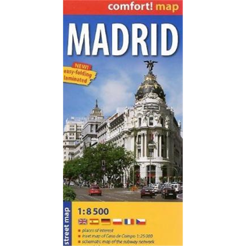 comfort! map Madrid