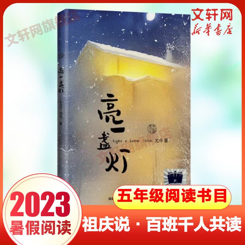 亮一盏灯 2023年祖庆说百班千人五年级 全国小学生暑假阅读课外书 图书