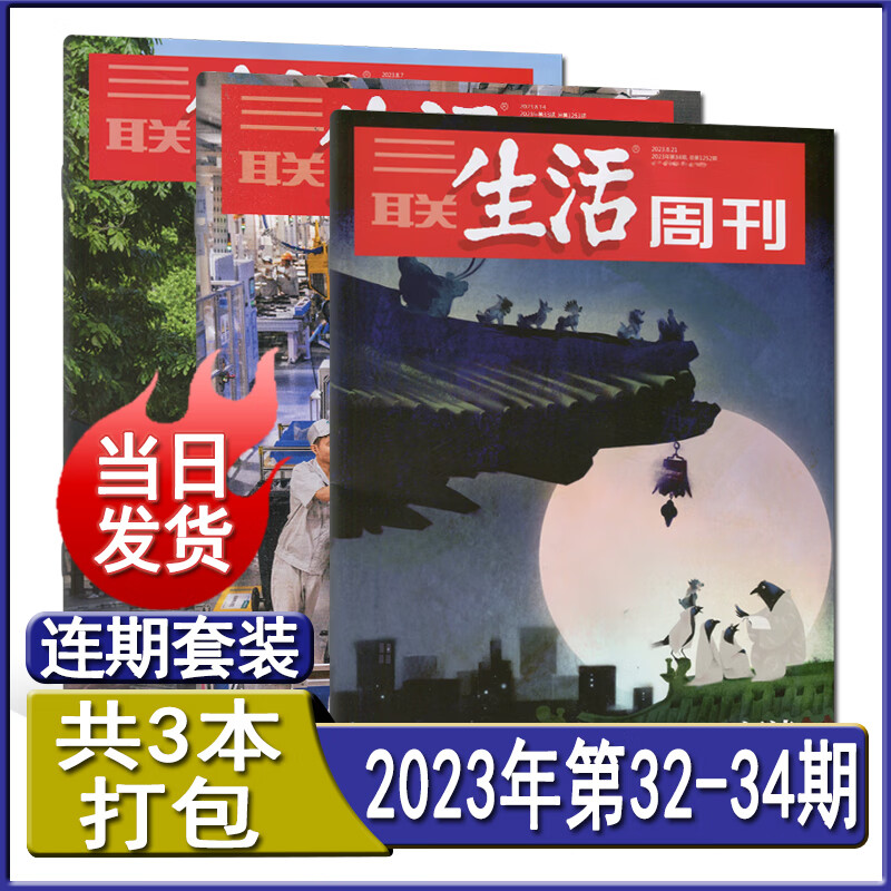 多选】三联生活周刊杂志2023年第1-34期8月总第1252期看天下中国环球新闻人物新周刊 新3本【2023年第32-34期】